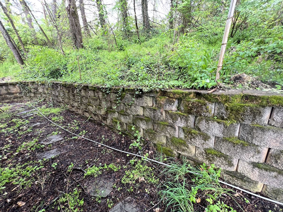 Pressure Washing a Retaining Wall in Asheville, NC | Triple Wide ...